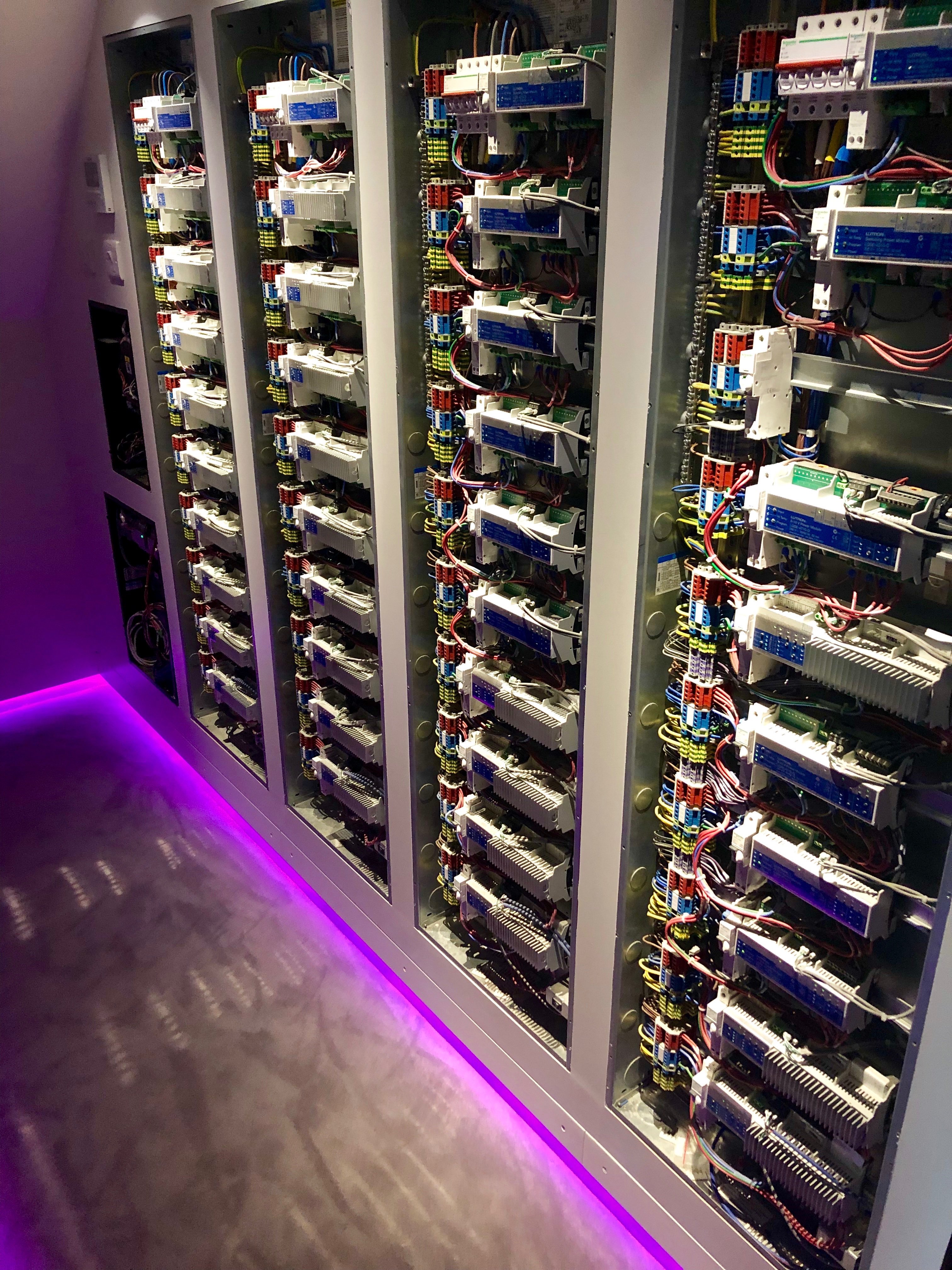 Completed AV room in Cheshire project | Opus Electrical Solutions